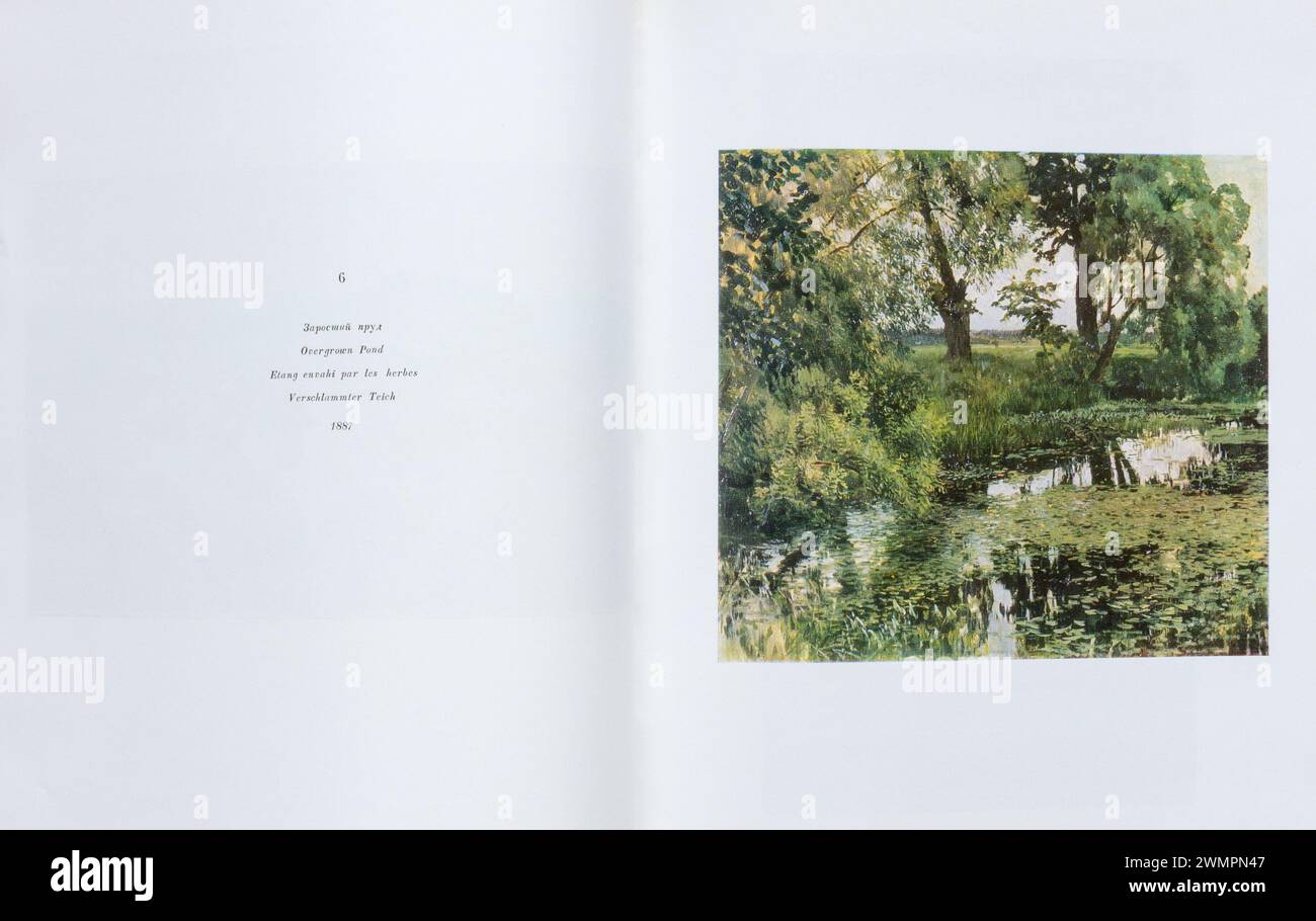 Levitan "Russian Painters" series, first published in 1971 in USSR ...