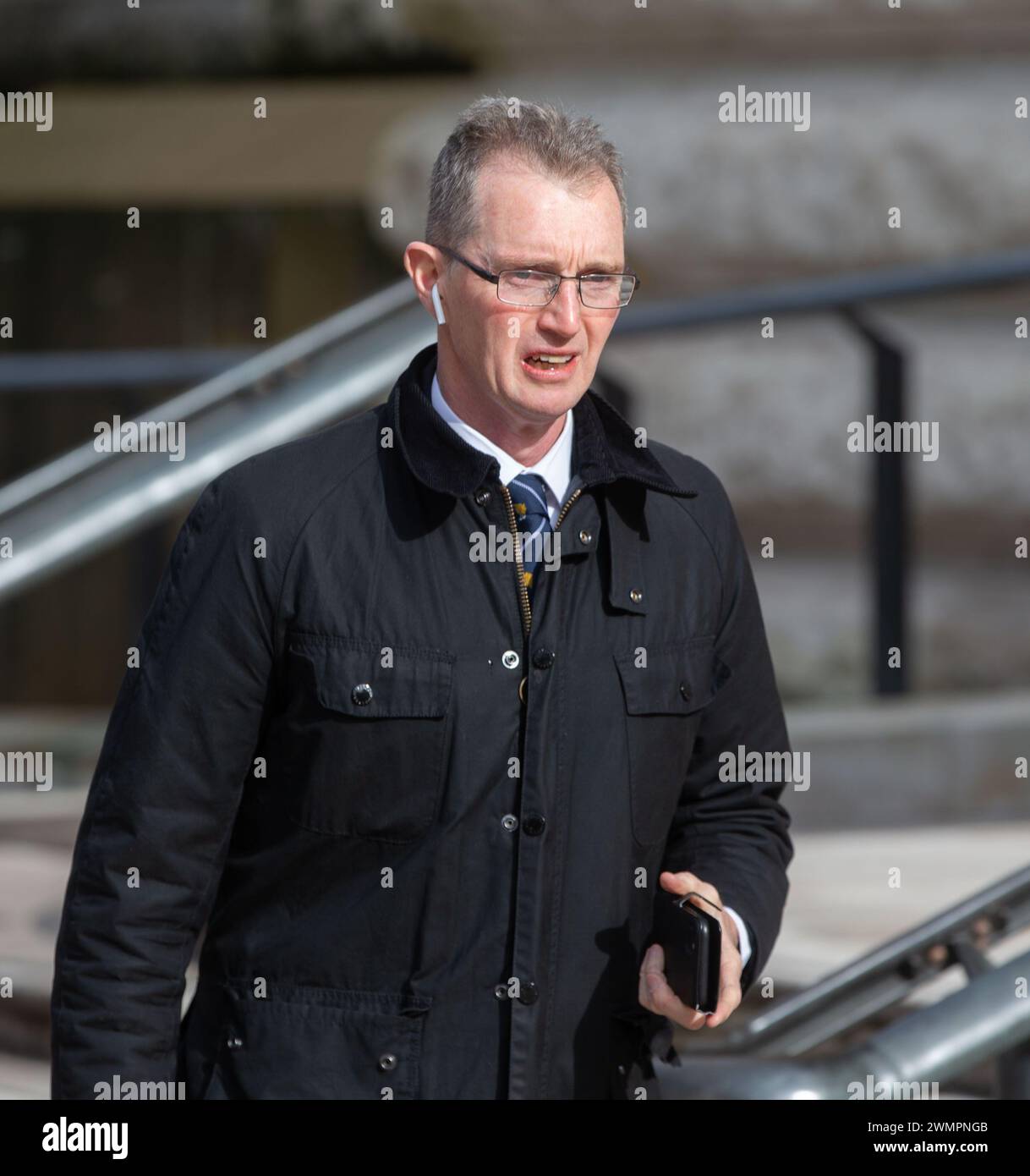 London, England, UK. 27th Feb, 2024. Secretary of State for Wales DAVID ...