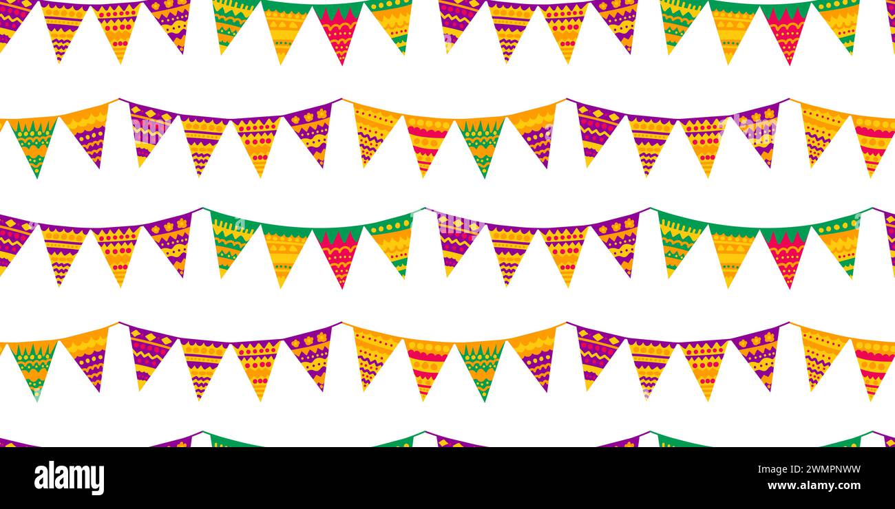 Vector hand drawn hanging garland Stock Vector Image & Art - Alamy