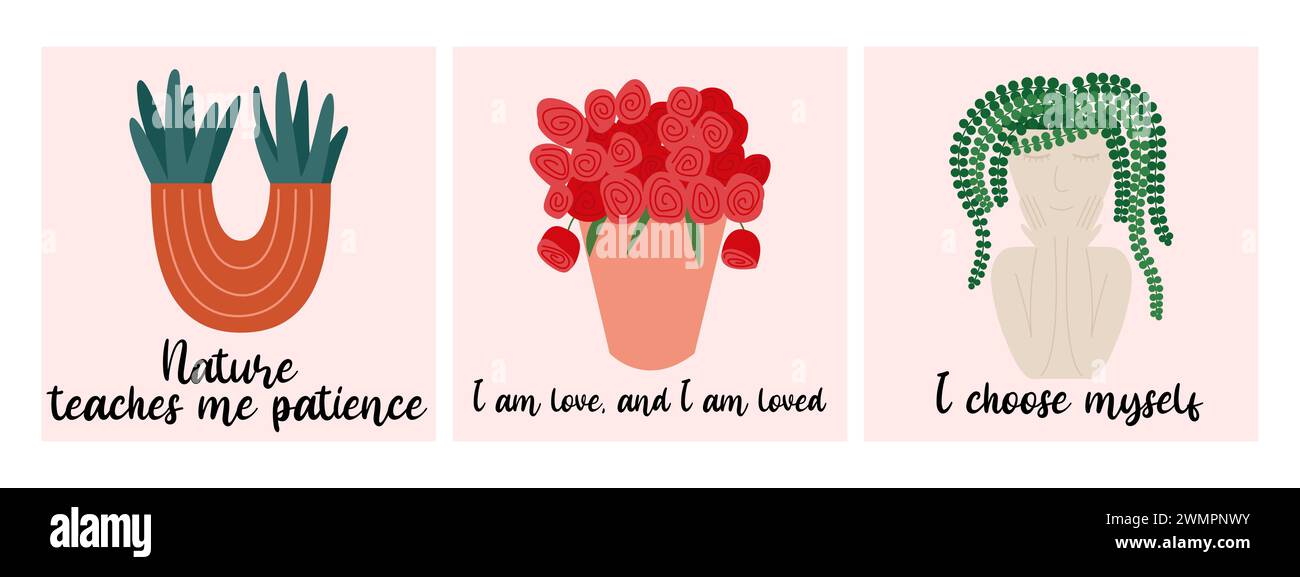 You are affirmation Stock Vector Images - Alamy