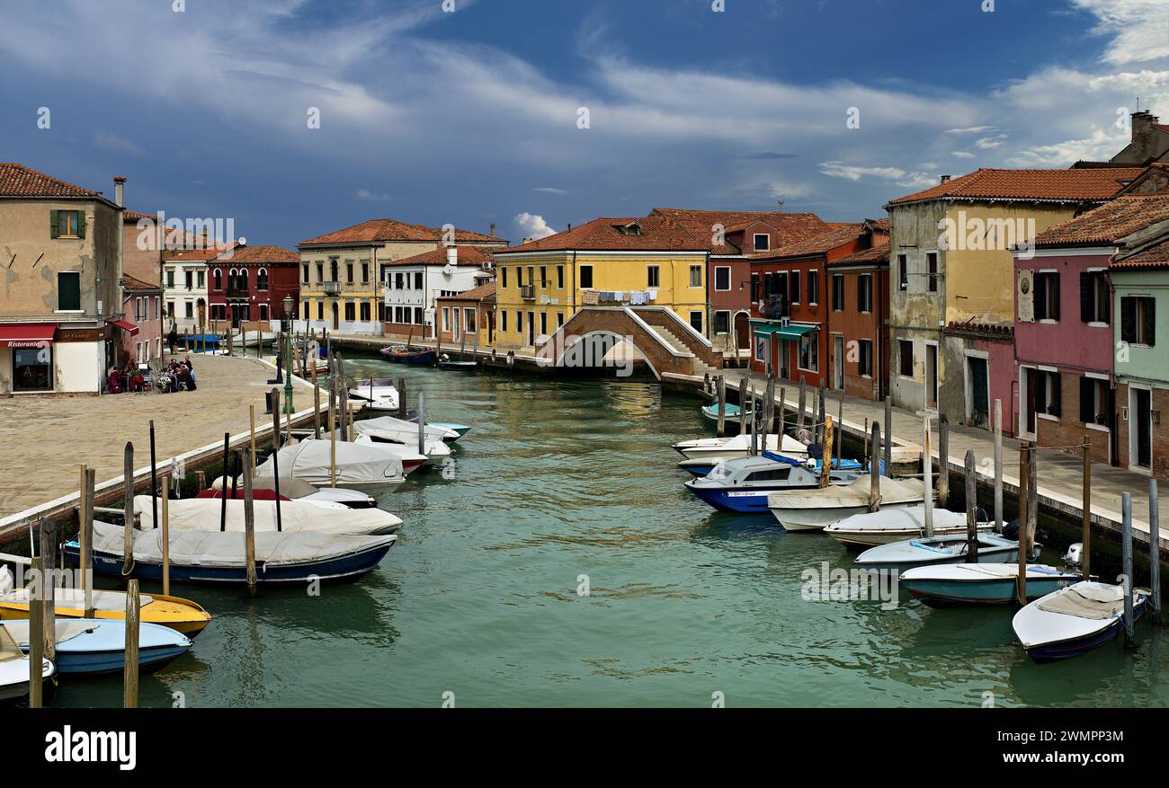Murano restaurant murano island venice hi-res stock photography and ...