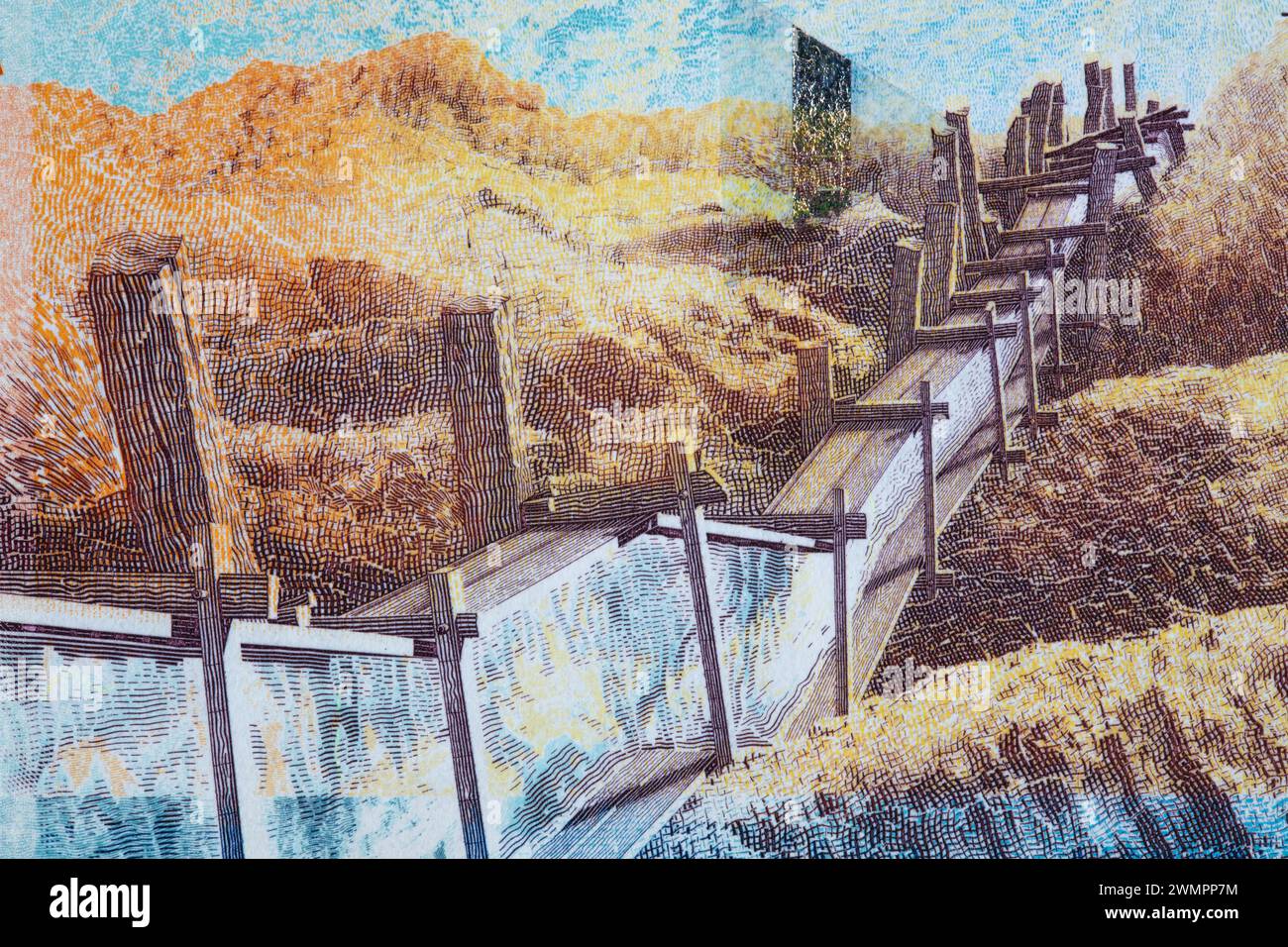 Closeup of 100 Swiss franc banknote for design purpose Stock Photo - Alamy