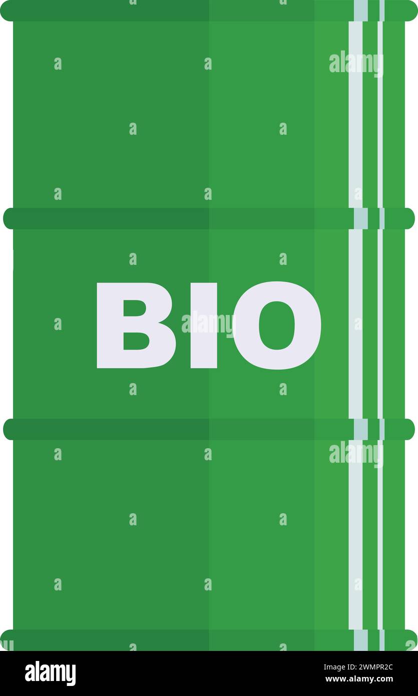 Metal Barrel with Biological Substance Icon Stock Vector Image & Art ...