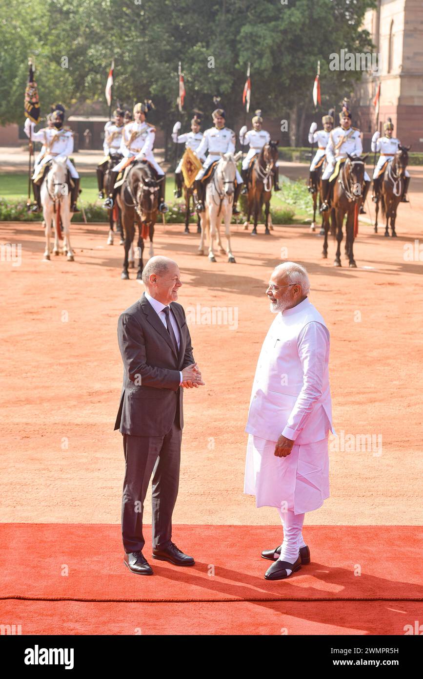 Narendra Modi meets Olaf Scholz German Federal Chancellor Olaf Scholz ...