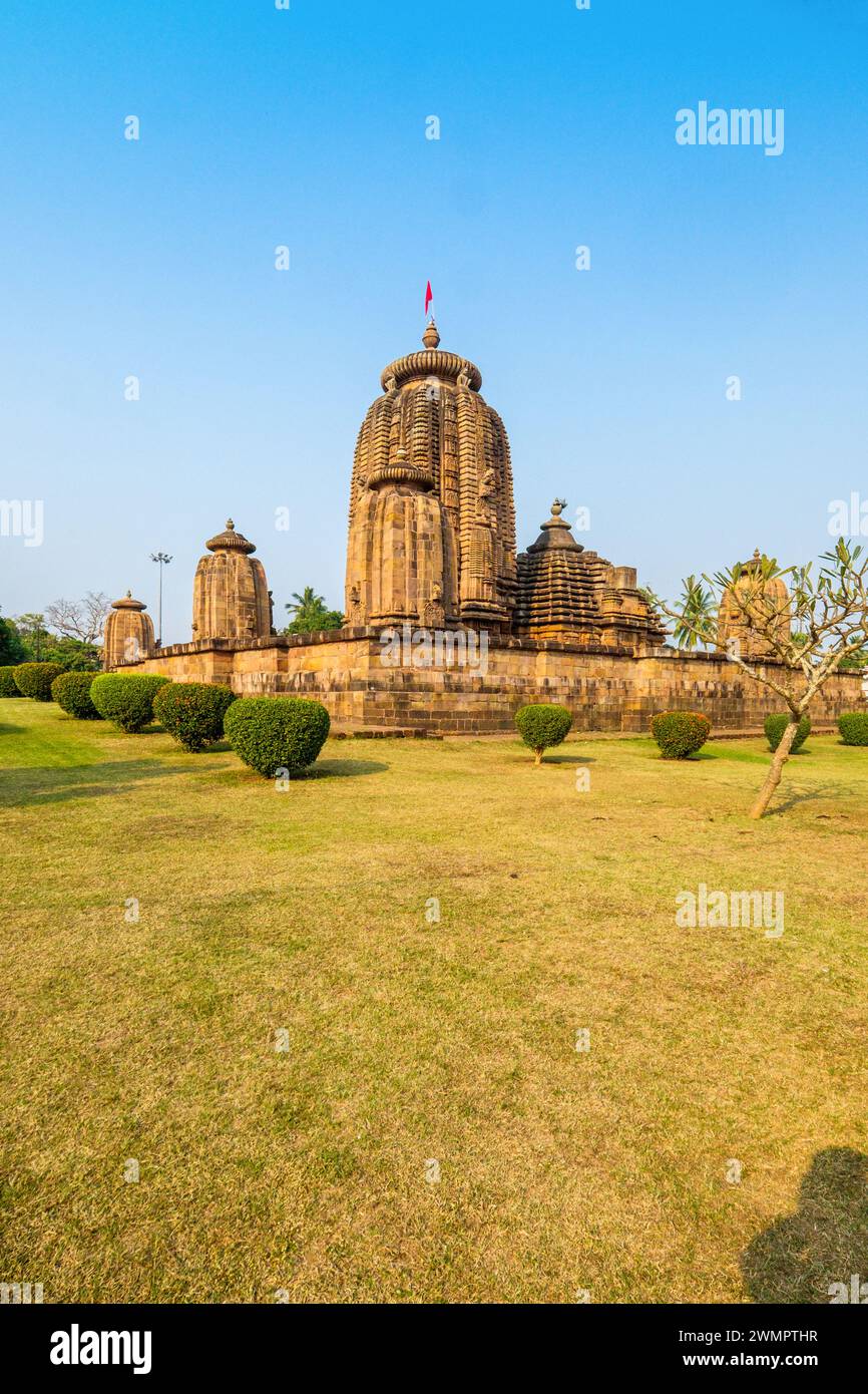 Hindu temples in Bhubaneswar capital of the Indian state of Orissa ...