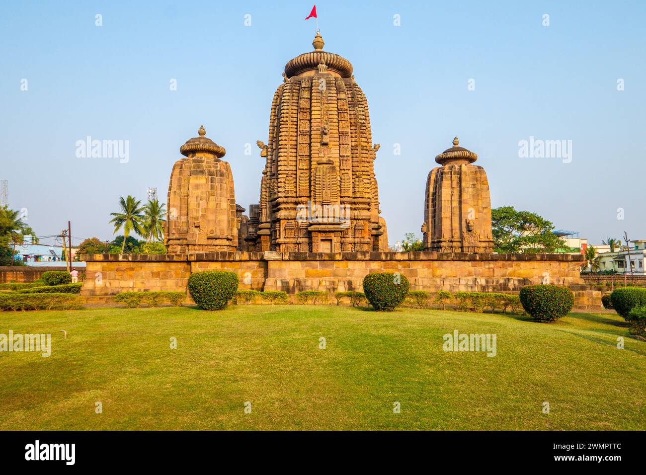 Hindu temples in Bhubaneswar capital of the Indian state of Orissa ...