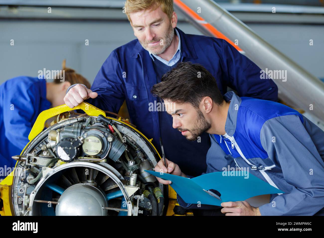 jet turbo apprentice diagnostic problem Stock Photo - Alamy