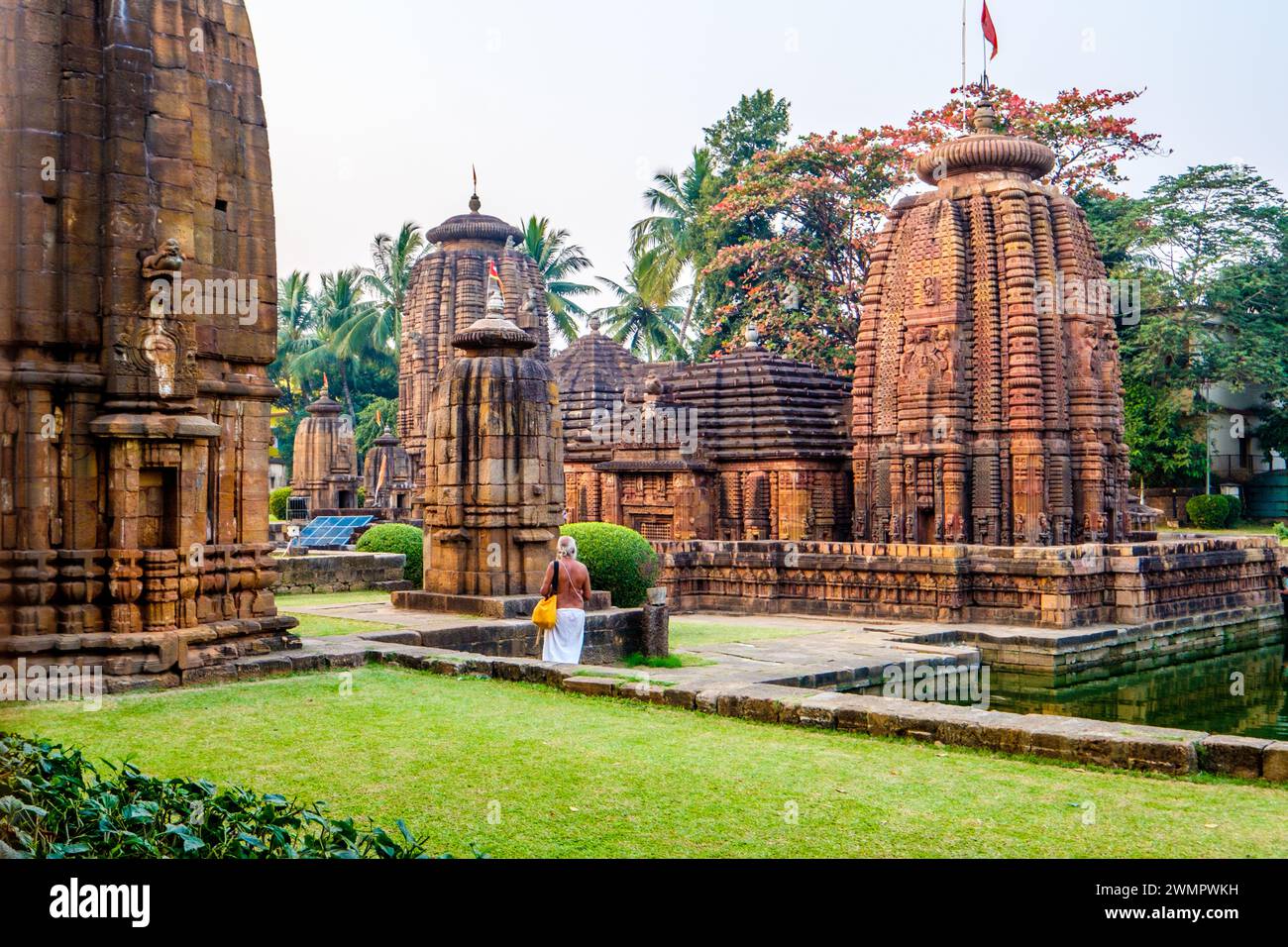 Hindu temples in Bhubaneswar capital of the Indian state of Orissa ...