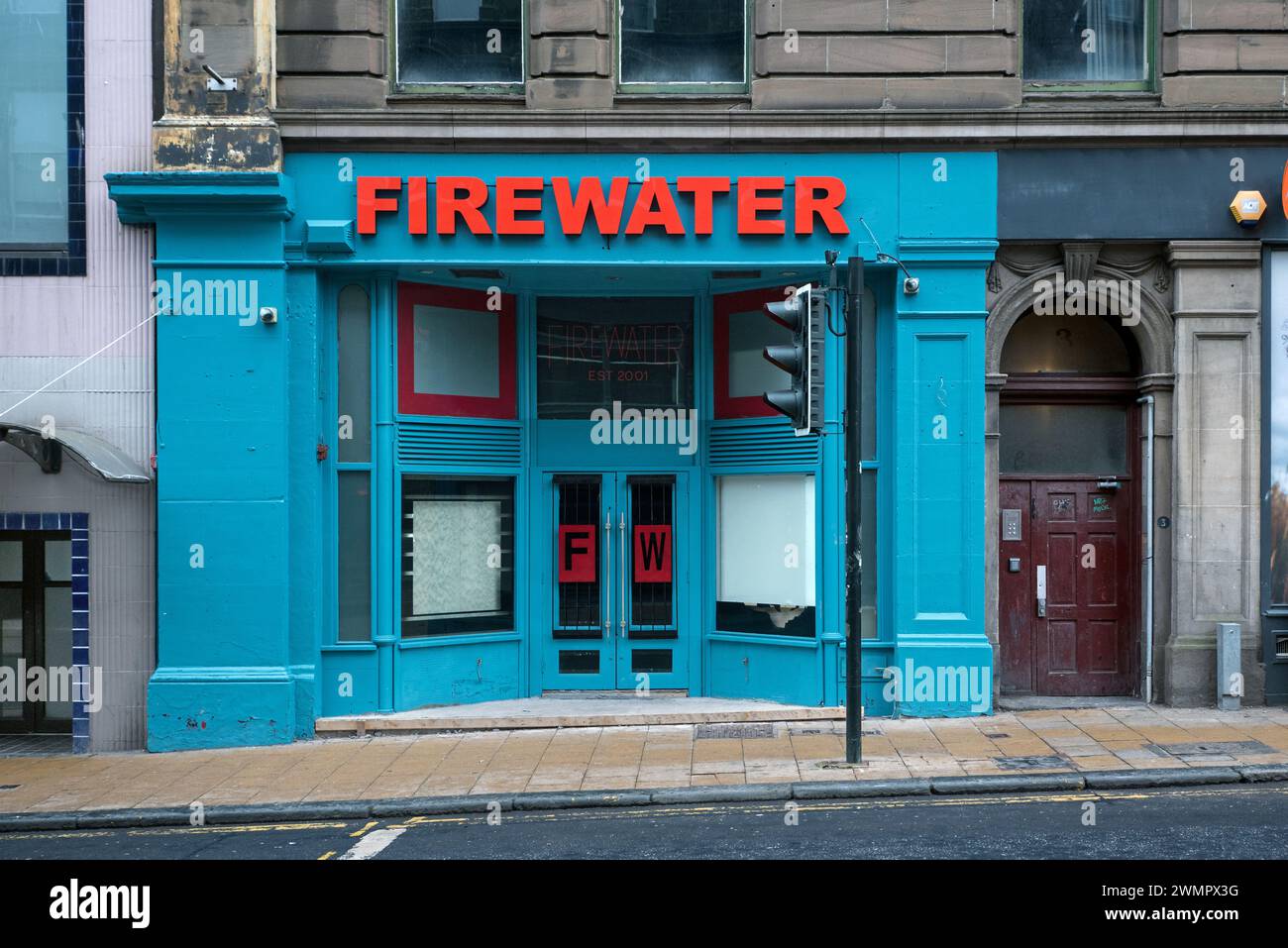 Firewater bar and venue preparing to open on Seagate, Dundee, Scotland ...