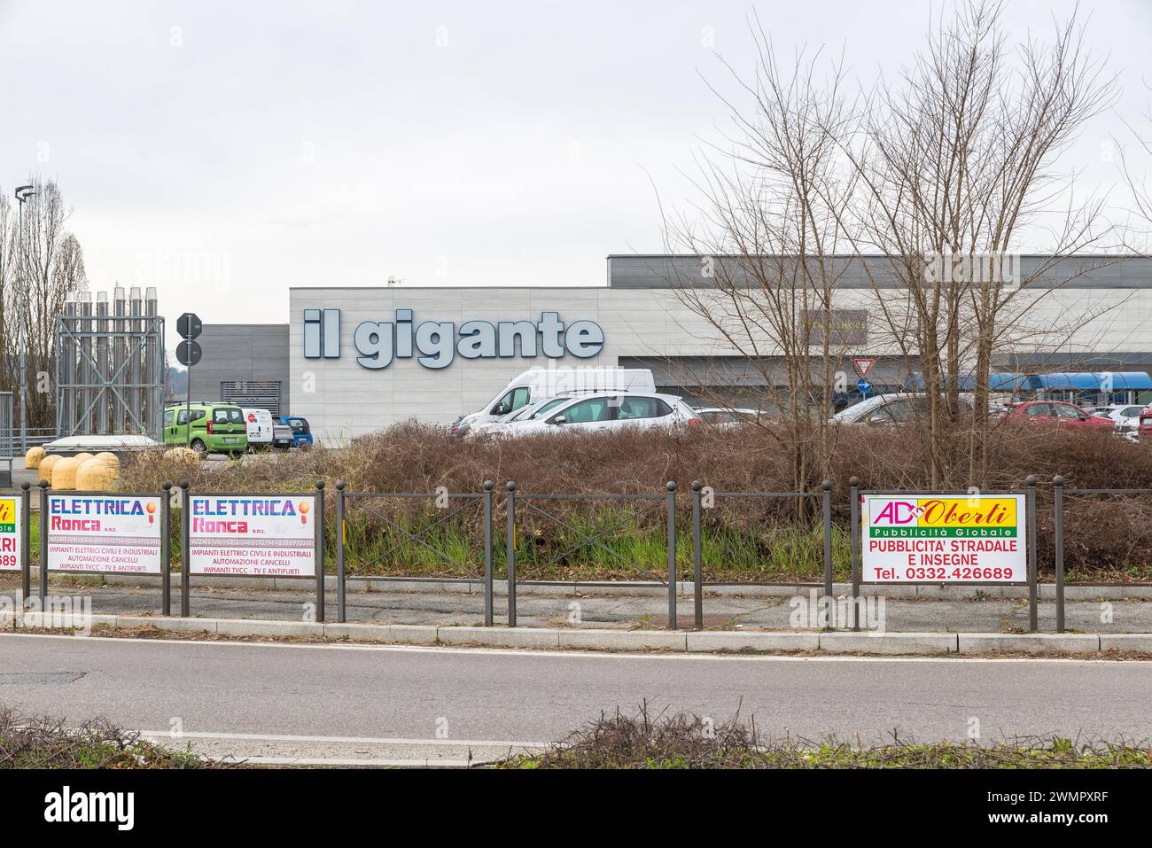 Il Gigante store, famous chain of supermarkets and hypermarkets in ...