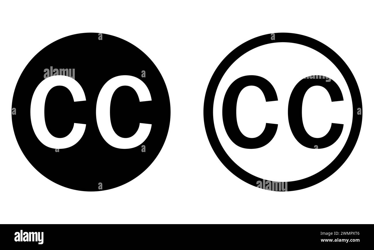 Subtitle icons in circle. Design can use for web and mobile app. Vector ...