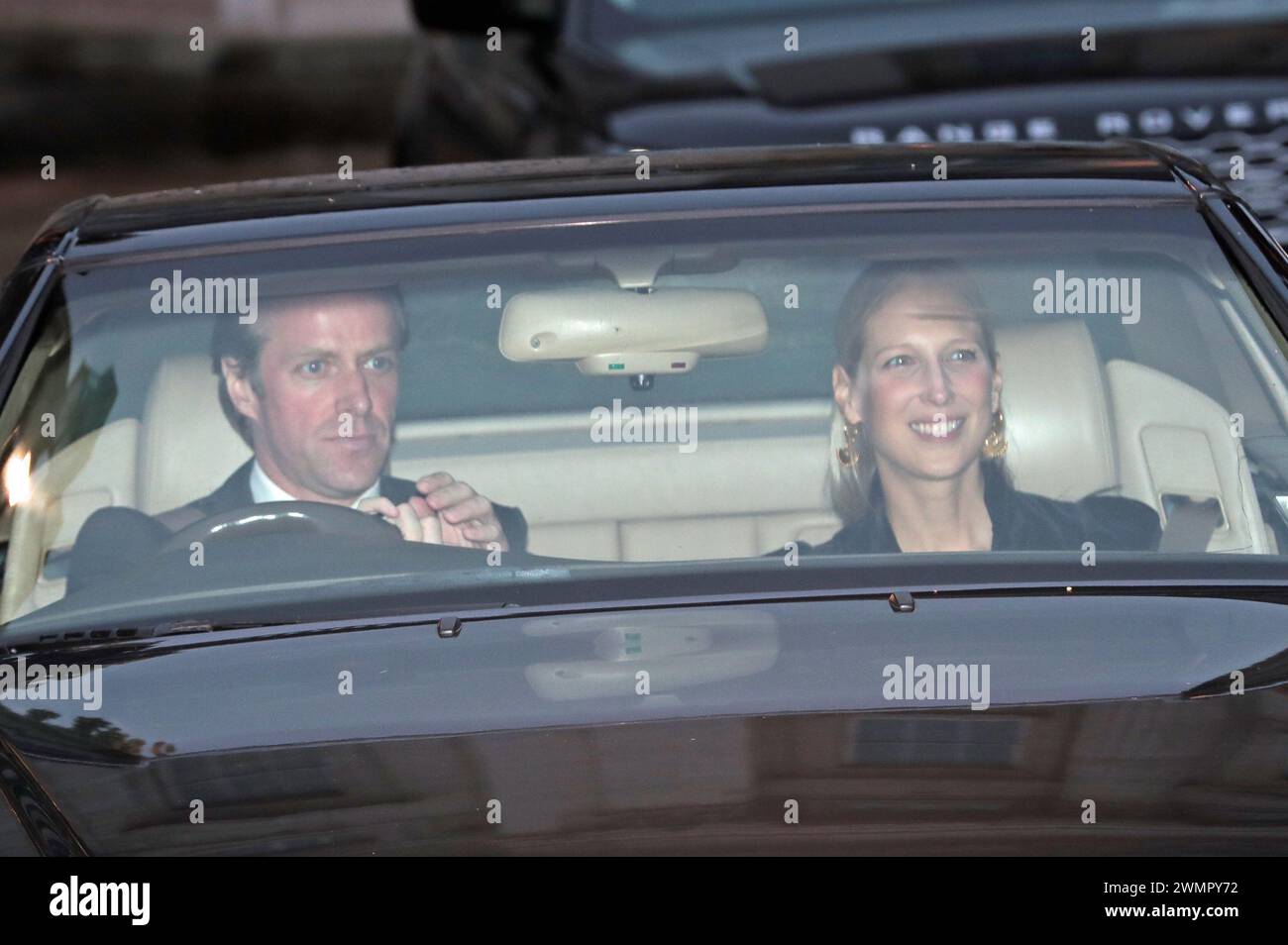 File photo dated 18/12/19 of Lady Gabriella Kingston and Thomas ...