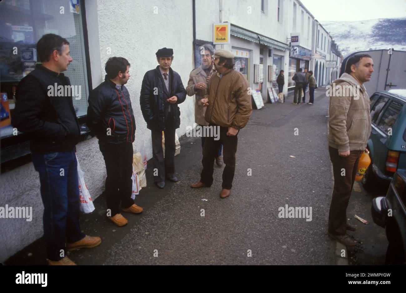 Eastern European fishermen were known as Klondykers 1980s Ullapool ...