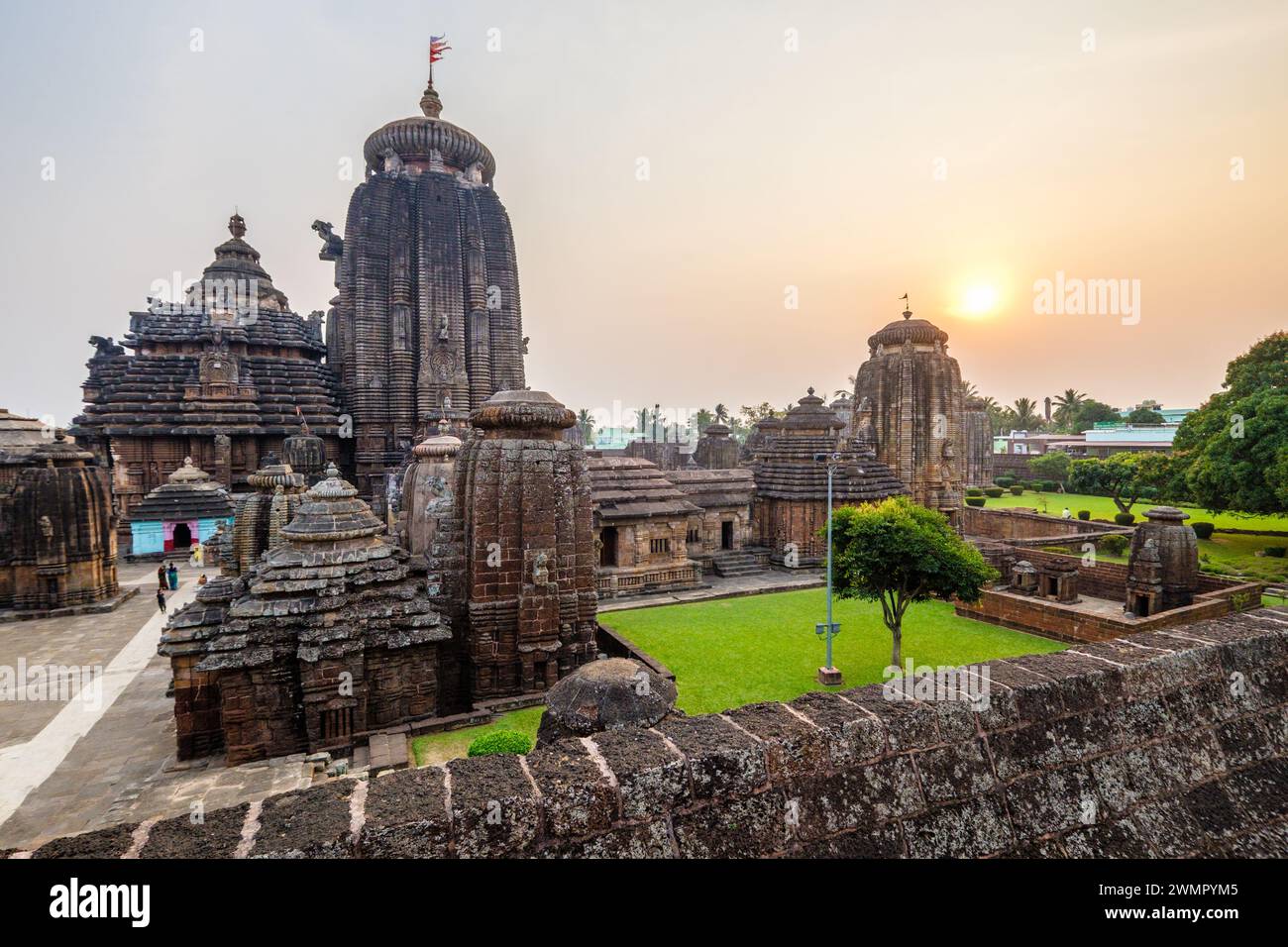 Hindu temples in Bhubaneswar capital of the Indian state of Orissa / Odisha Stock Photo - Alamy