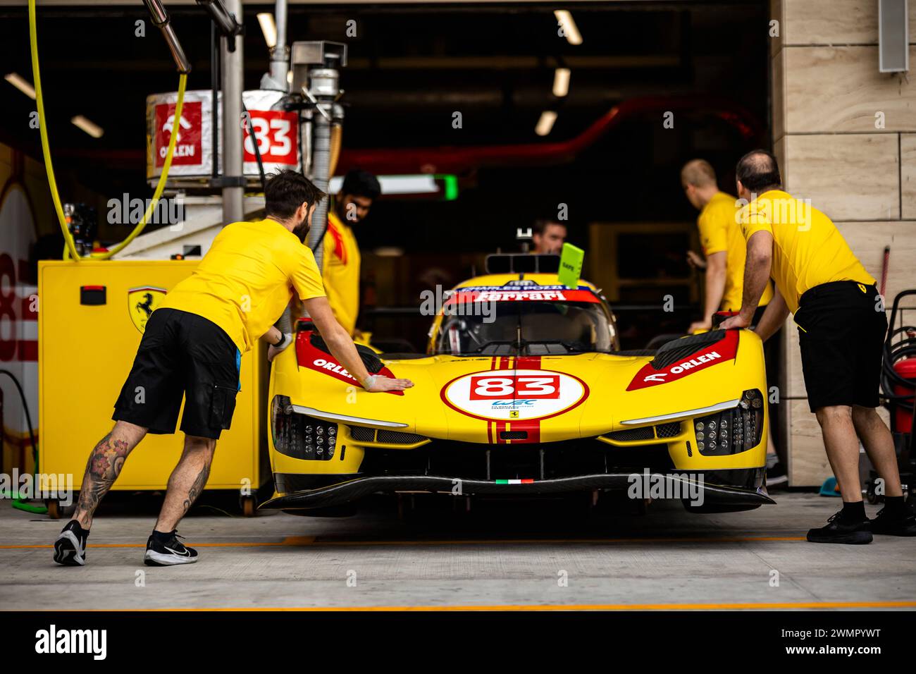 during the Prologue of the 2024 FIA World Endurance Championship, from ...