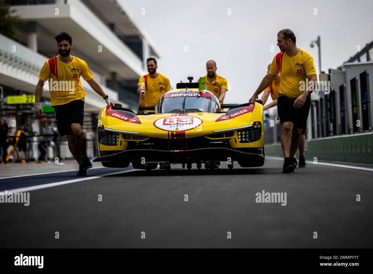during the Prologue of the 2024 FIA World Endurance Championship, from ...