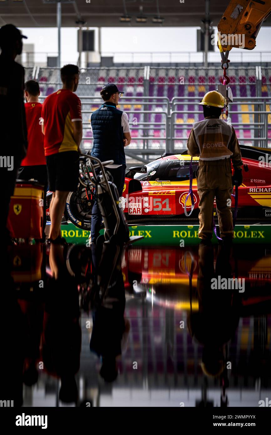 during the Prologue of the 2024 FIA World Endurance Championship, from ...