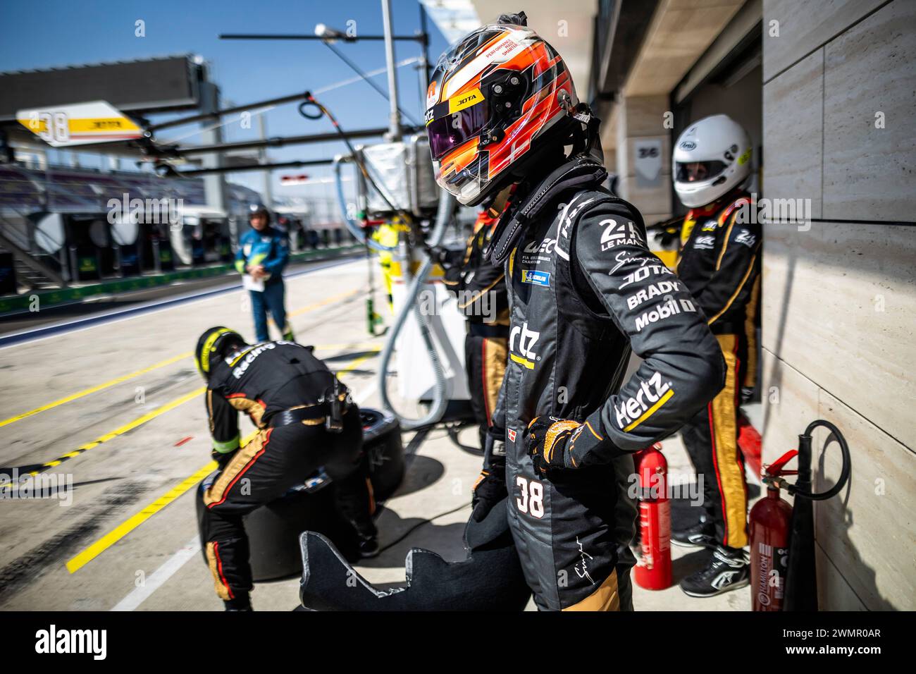 RASMUSSEN Oliver (dnk), Hertz Team Jota, Porsche 963, portrait during ...