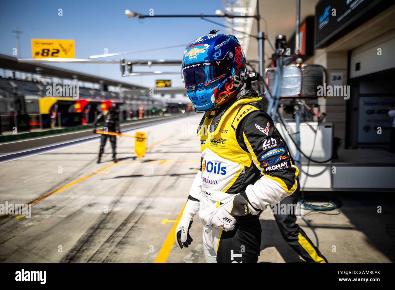 BAUD Sébastien (fra), TF Sport, Corvette Z06 GT3.R, portrait during the ...