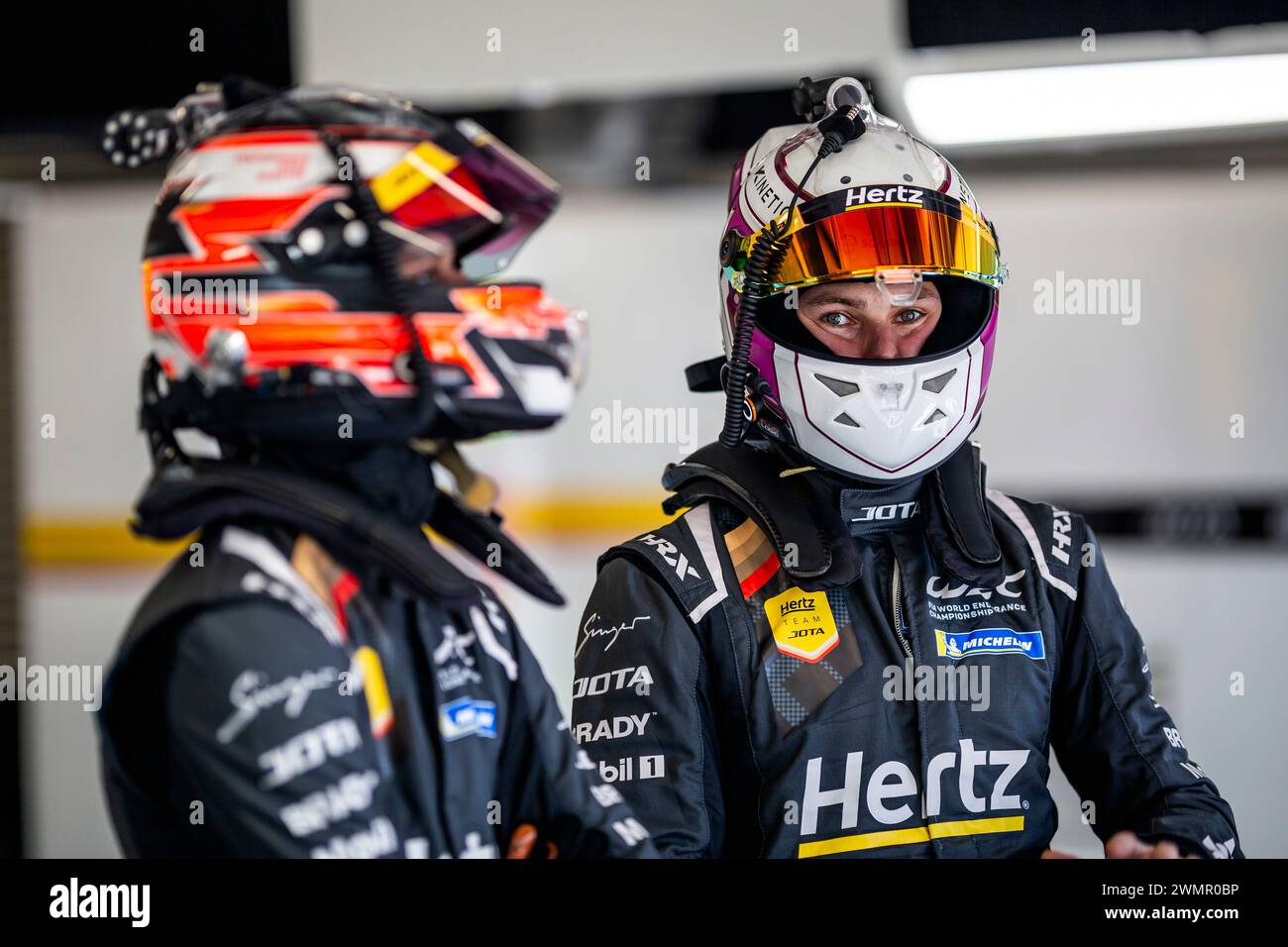 HANSON Philip (gbr), Hertz Team Jota, Porsche 963, portrait during the ...