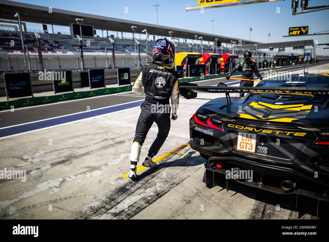 BAUD Sébastien (fra), TF Sport, Corvette Z06 GT3.R, portrait during the ...