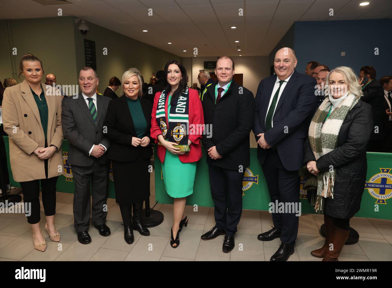 (left right) sinn fein mla aisling reilly, ifa chief executive patrick ...