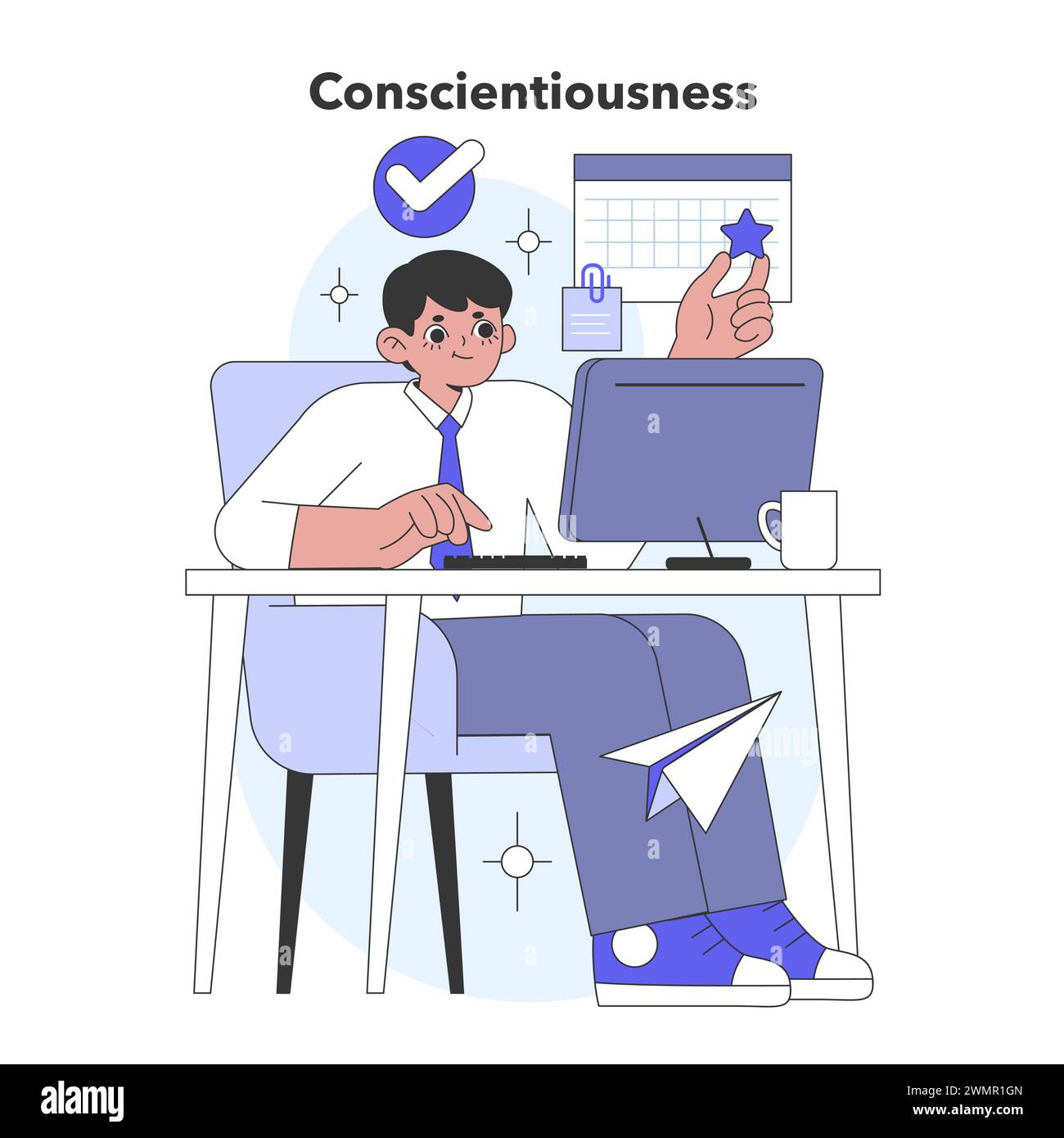 Conscientiousness aspect of the Big Five Personality. A focused ...