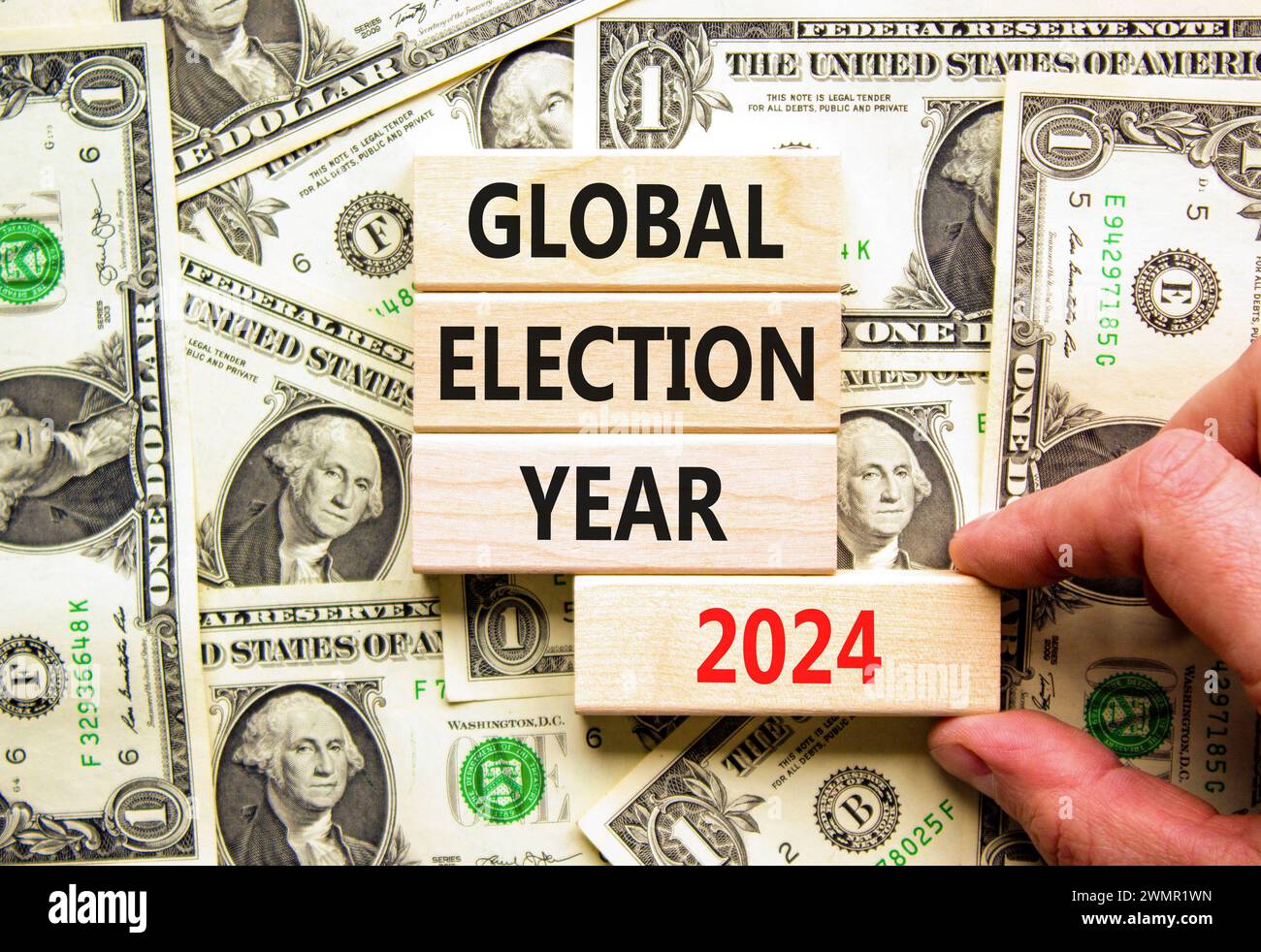 Global election year 2024 symbol. Concept words Global election year ...