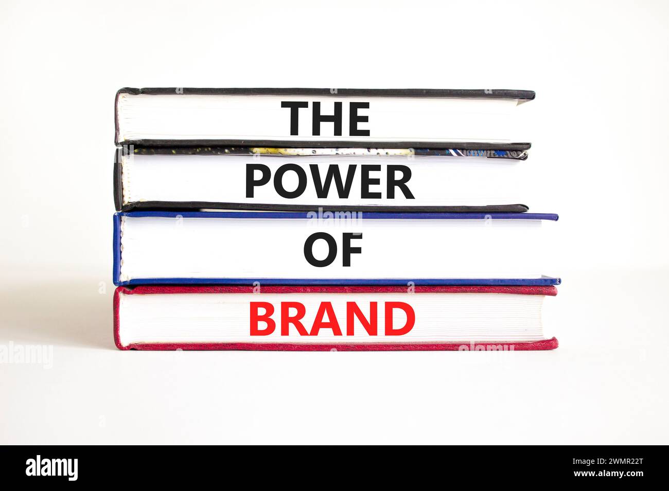 The power of brand symbol. Concept words The power of brand on ...