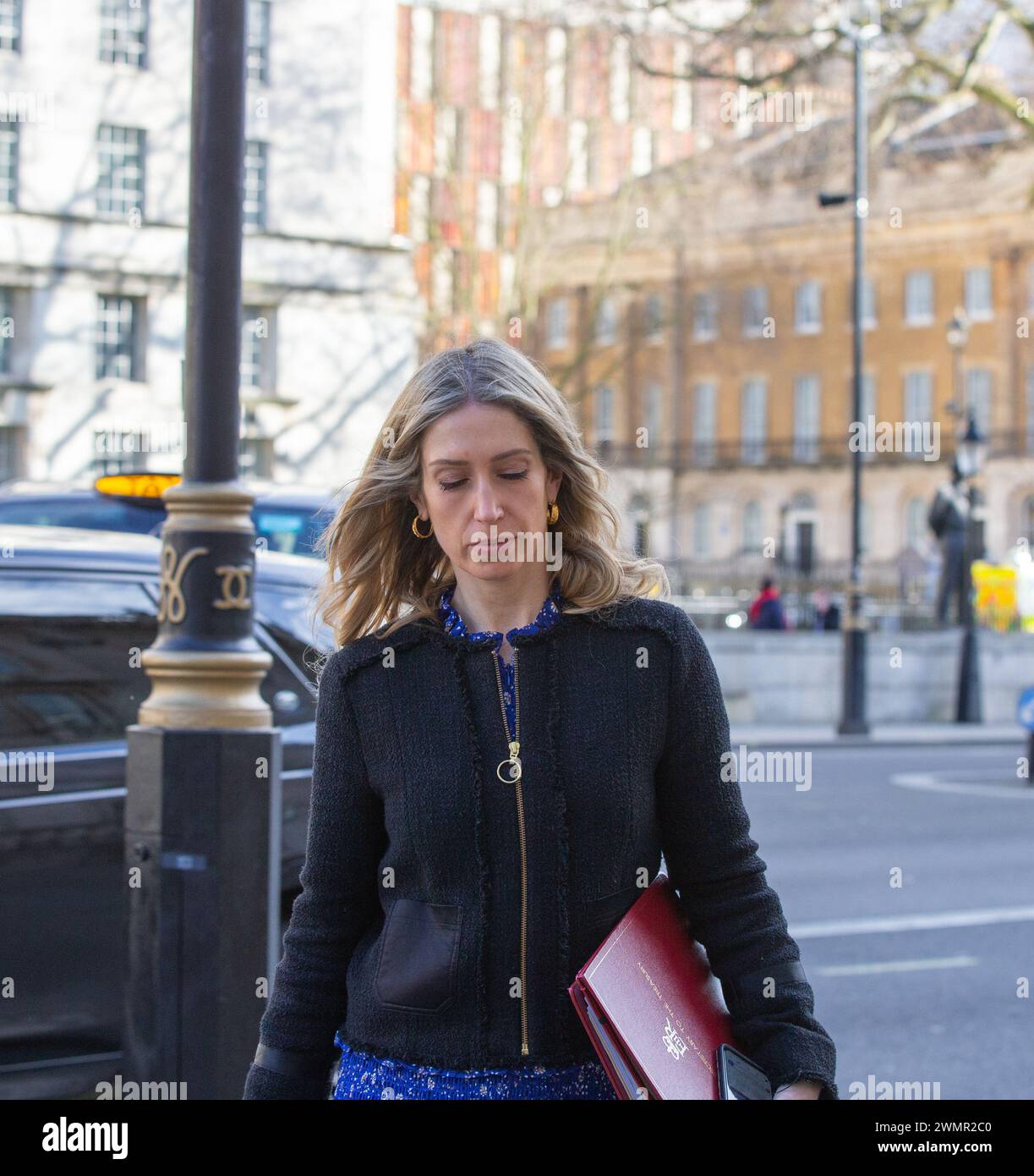 London, UK. 27th Feb, 2024. Laura Trott, MBE, MP, Chief Secretary to ...