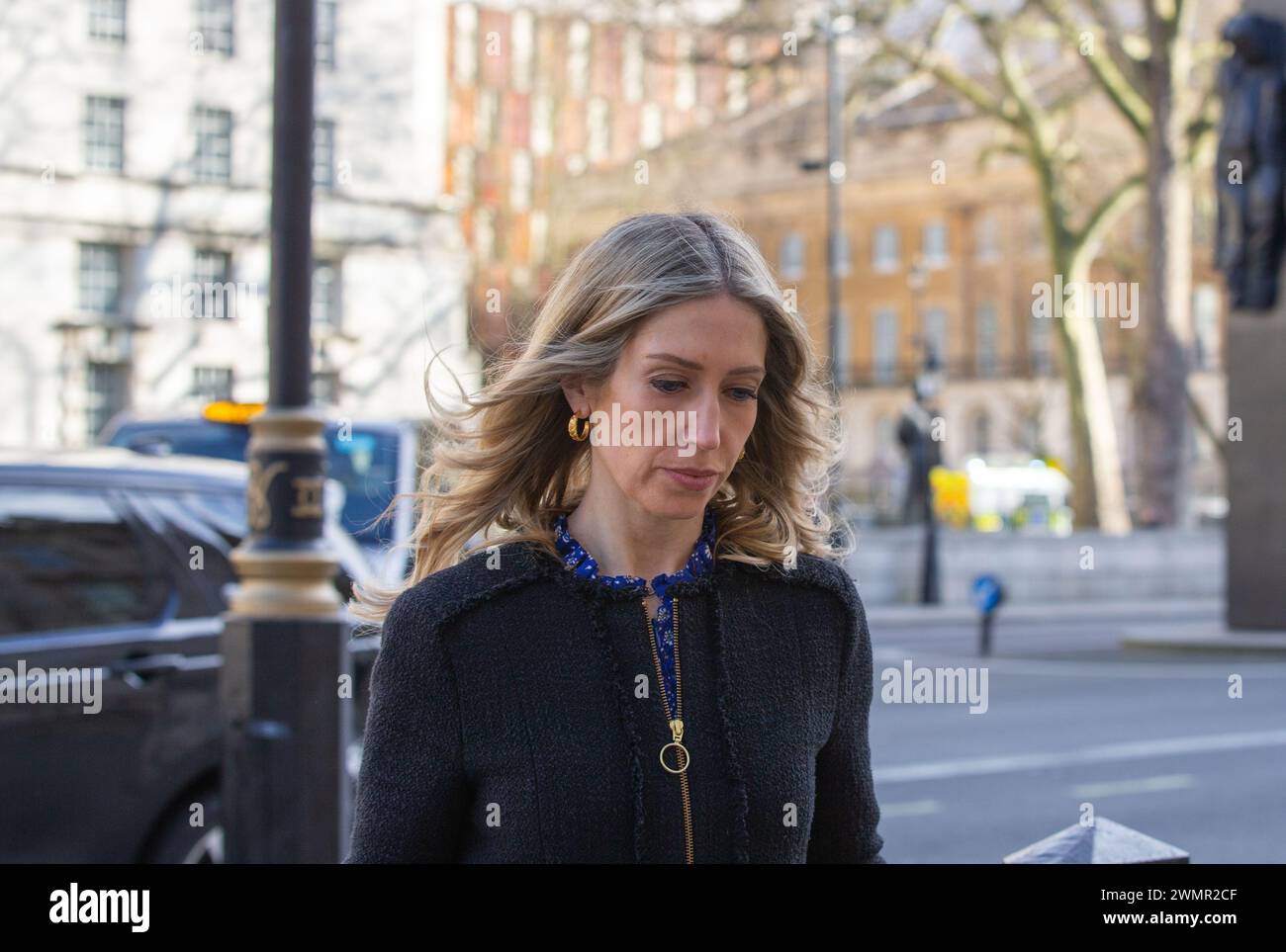 London, UK. 27th Feb, 2024. Laura Trott, MBE, MP, Chief Secretary to ...