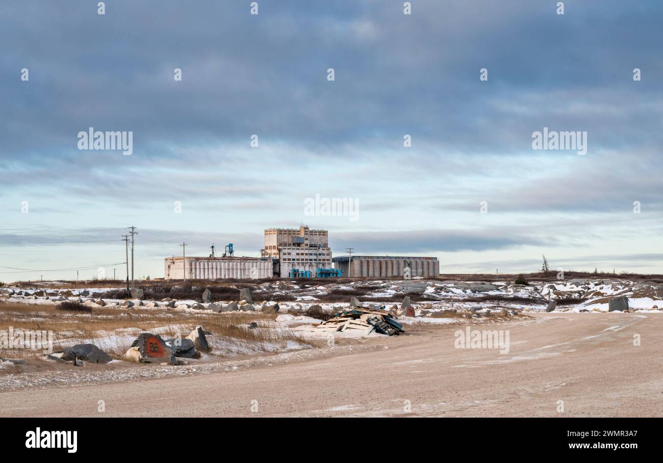 Port of churchill in winter hi-res stock photography and images - Alamy