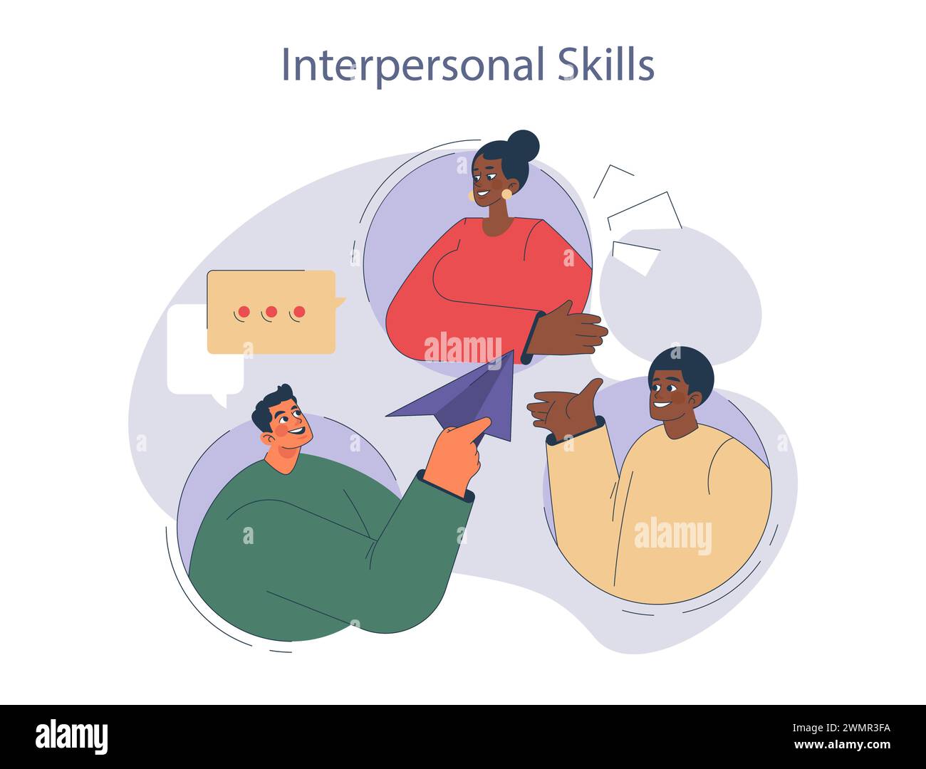 Interpersonal Skills Theme Effective Communication And Social Interaction In Teamwork