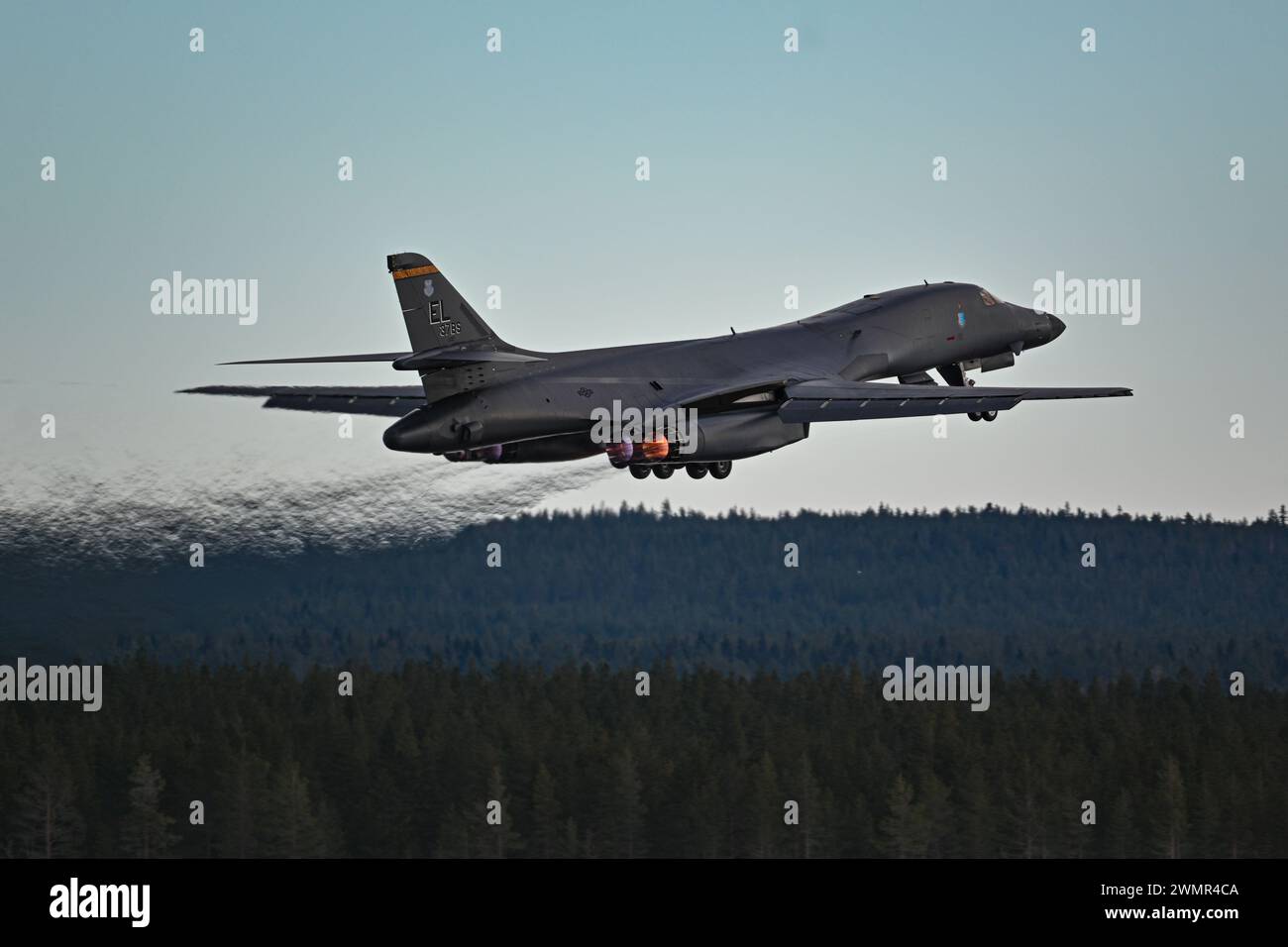 Bomber Task Force 24-2 joint training at Luleå-Kallax Air Base, Sweden ...