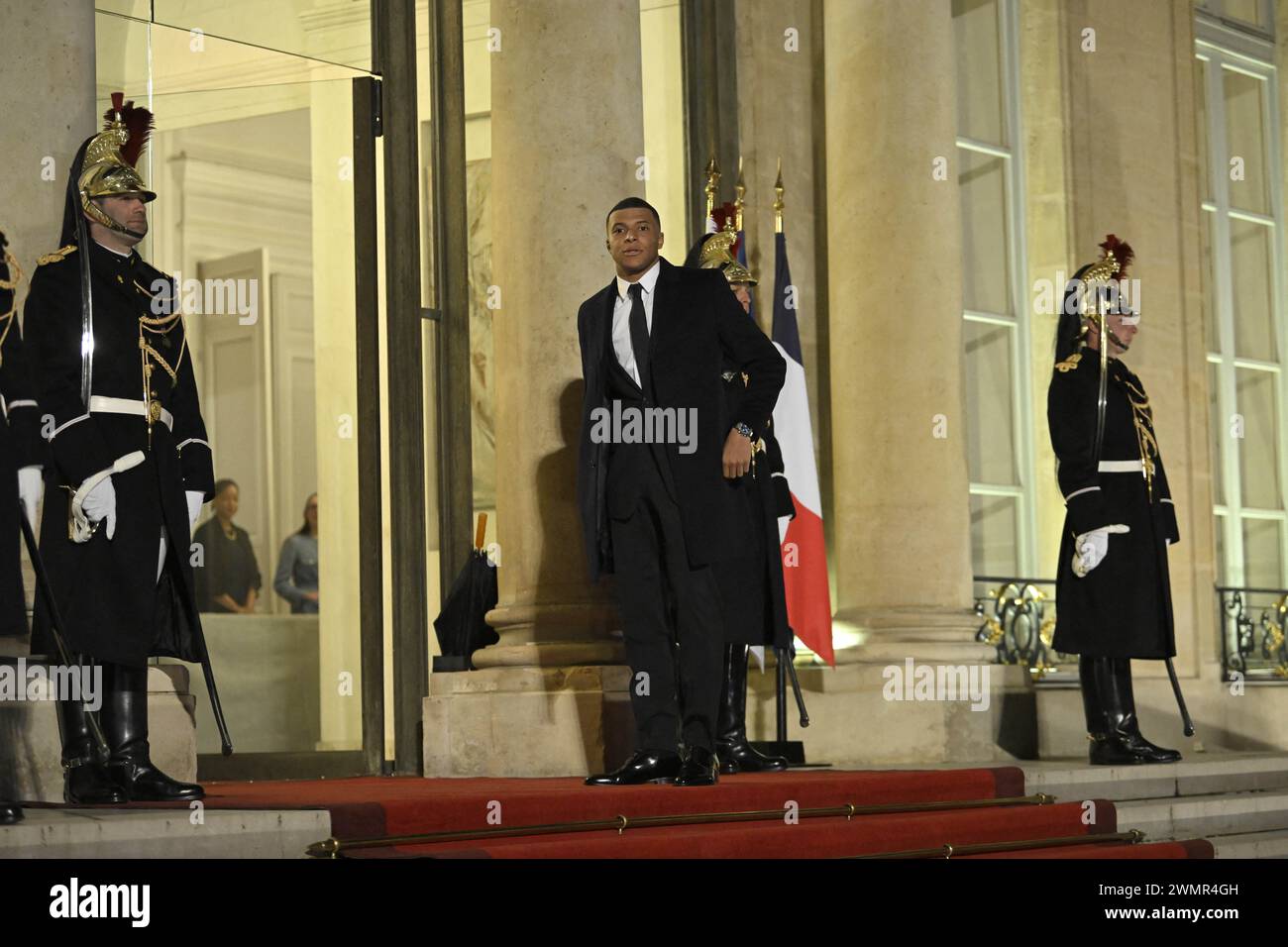Paris, France. 27th Feb, 2024. Paris Saint-Germain's French forward ...