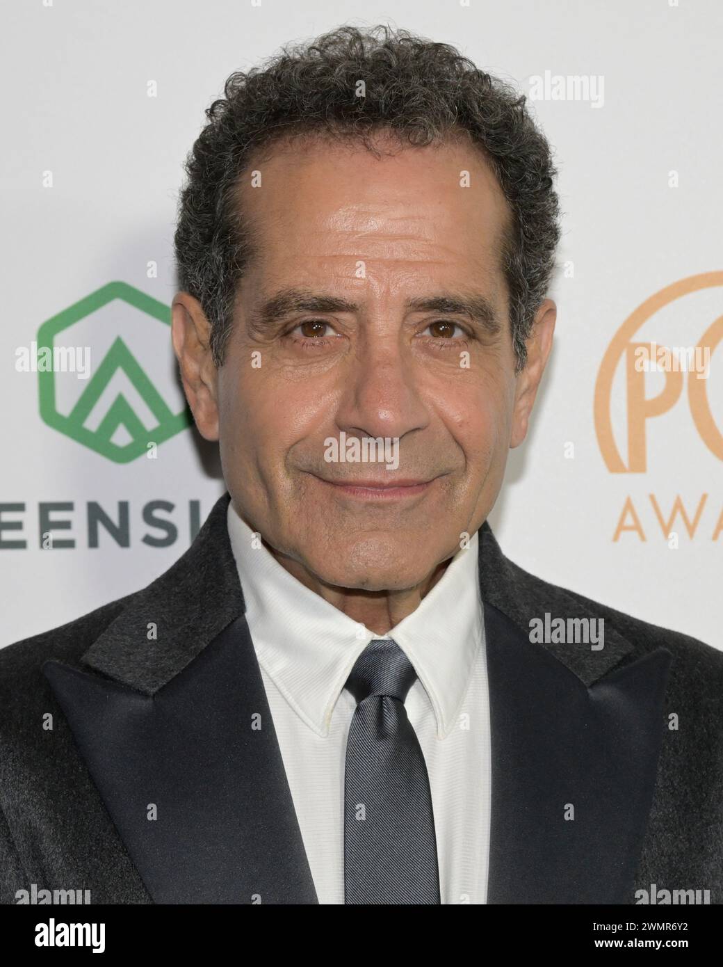 Hollywood California Usa 25th Feb 2024 Tony Shaloub 35th Annual Producers Guild Awards At