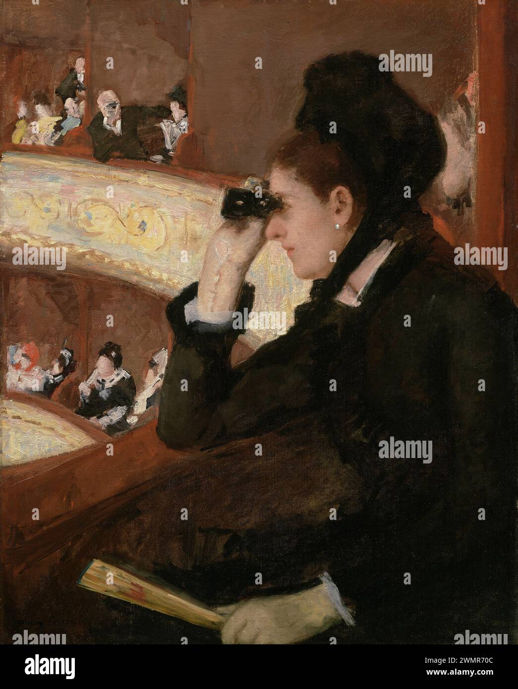 Cassatt mary in the loge hi-res stock photography and images - Alamy