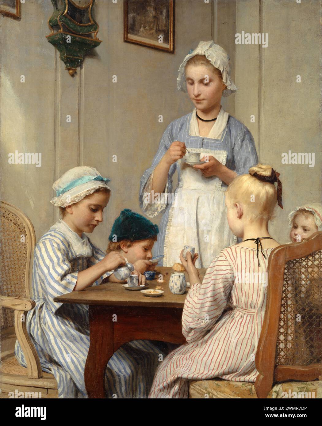 1879 by albert anker hi-res stock photography and images - Alamy