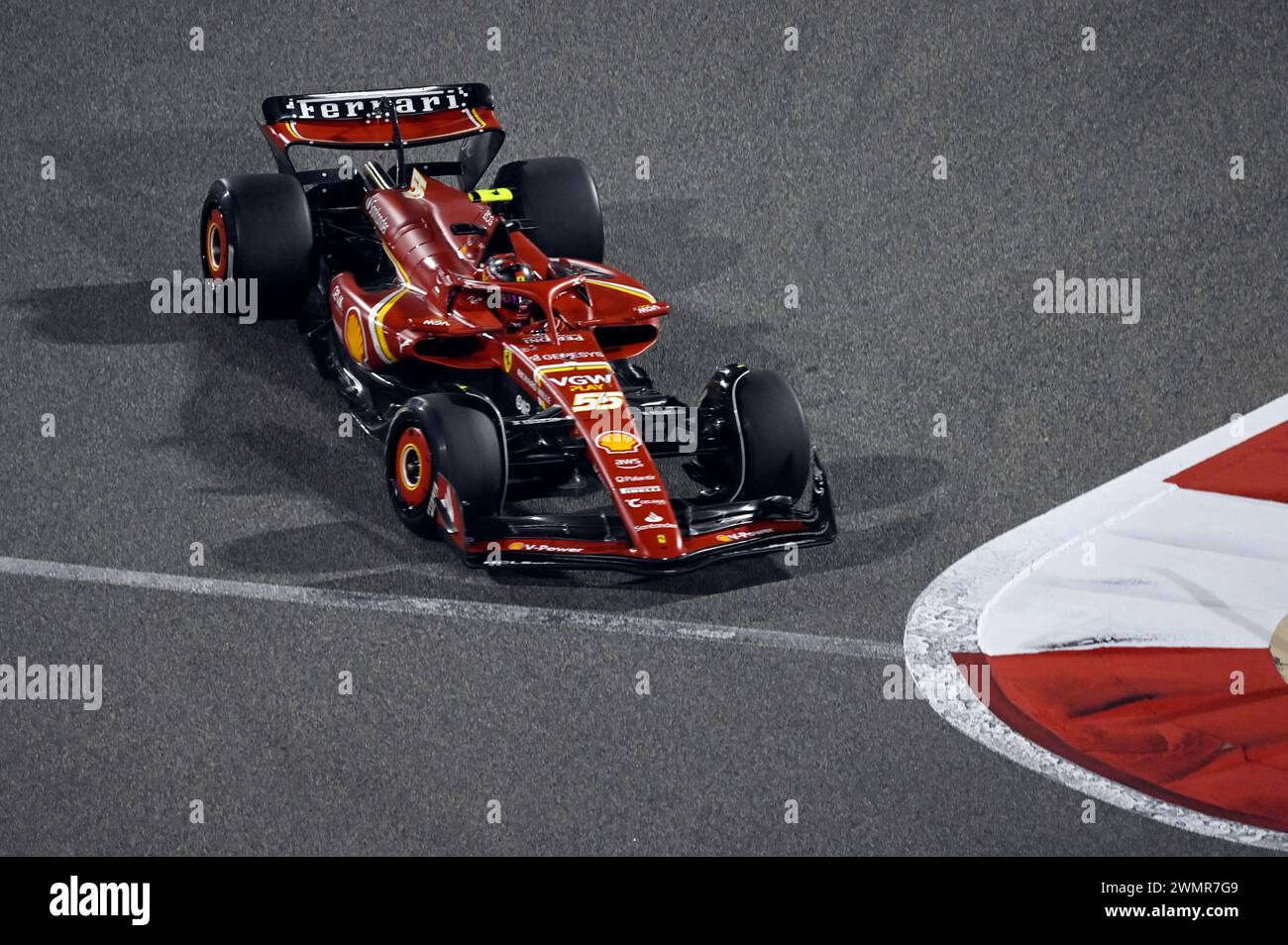 Sakhir, Bahrain. 22nd Feb, 2024. BAHRAIN, Sakhir, February 22: #55 ...