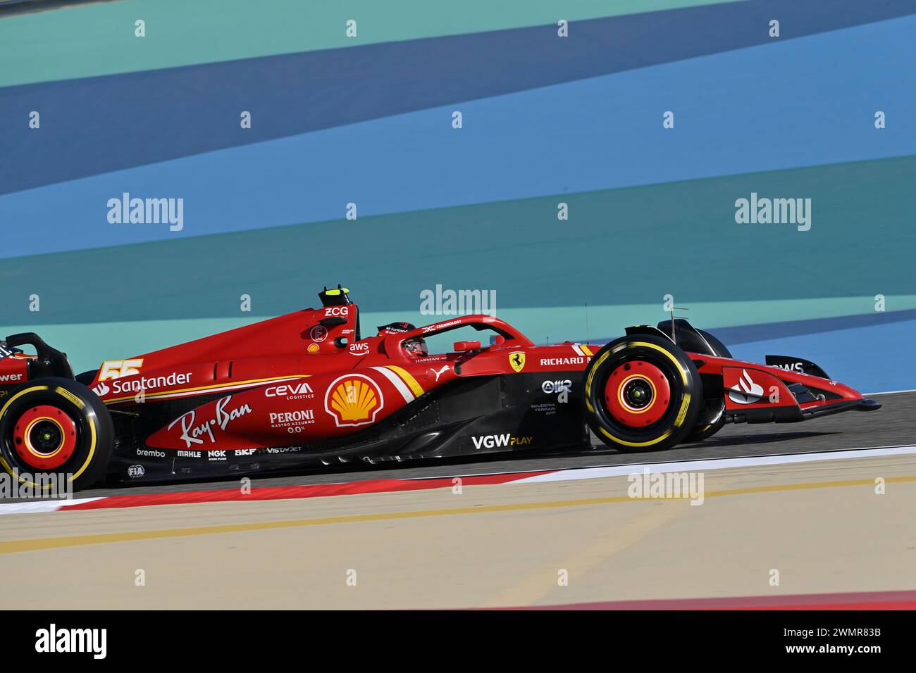 Sakhir, Bahrain. 22nd Feb, 2024. BAHRAIN, Sakhir, February 22: #55 ...