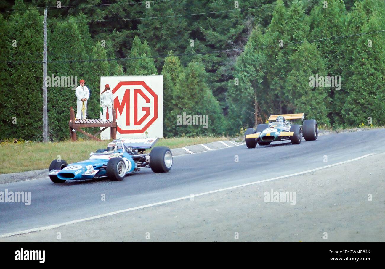 Jackie Stewart in a Matra Ford Cosworth, started 4th DNF and Jacky Ickx ...