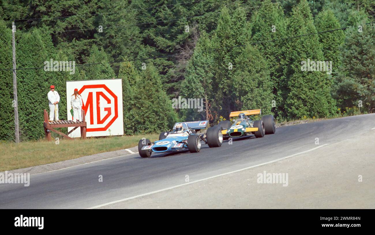 Jackie Stewart in a Matra Ford Cosworth, started 4th DNF and Jacky Ickx ...
