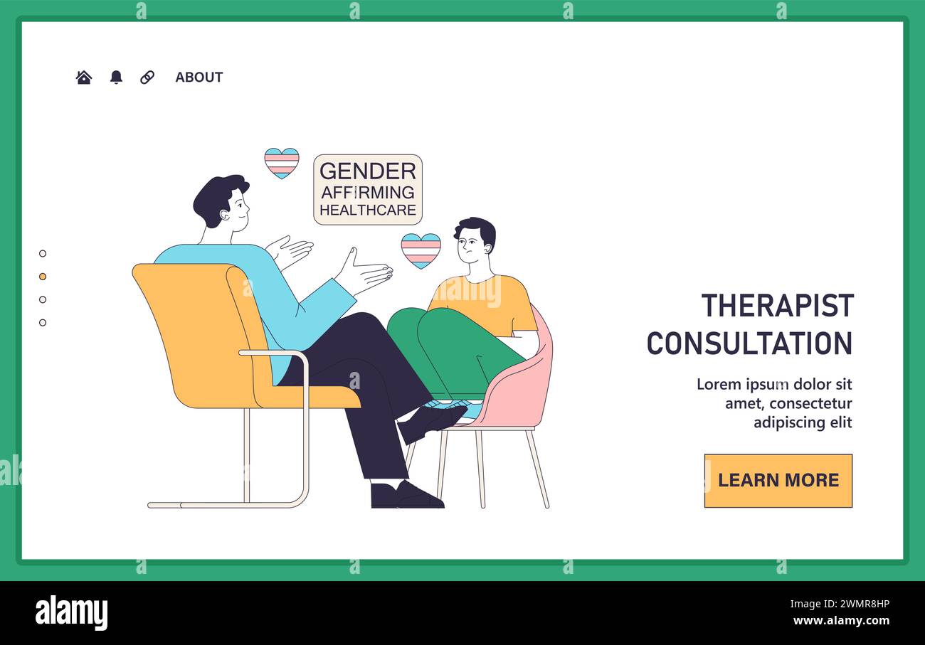 Gender transition web or landing. Gender-affirming care for transgender ... Gender transition web or landing. Gender-affirming care for transgender ...