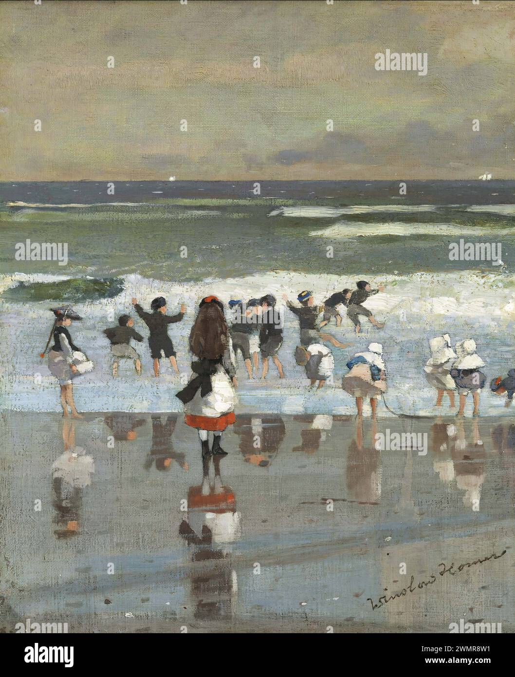 Winslow homer beach hi-res stock photography and images - Alamy