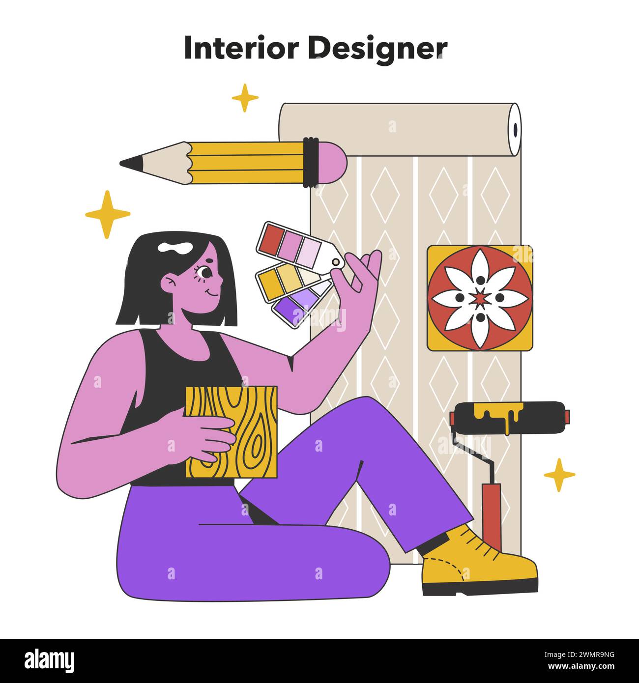 Cohesive patterns Stock Vector Images - Alamy