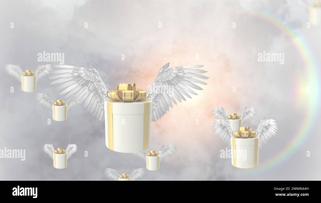Online shopping animation gift box hi-res stock photography and images ...