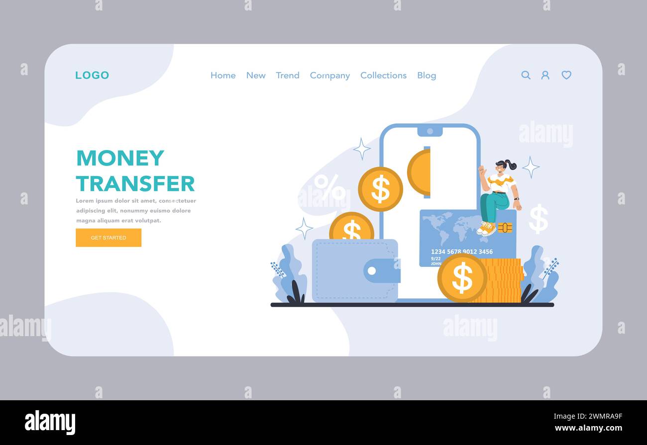 Money Transfer Web Or Landing Page Simplifying Global Transactions With Swift Digital Transfers 5850