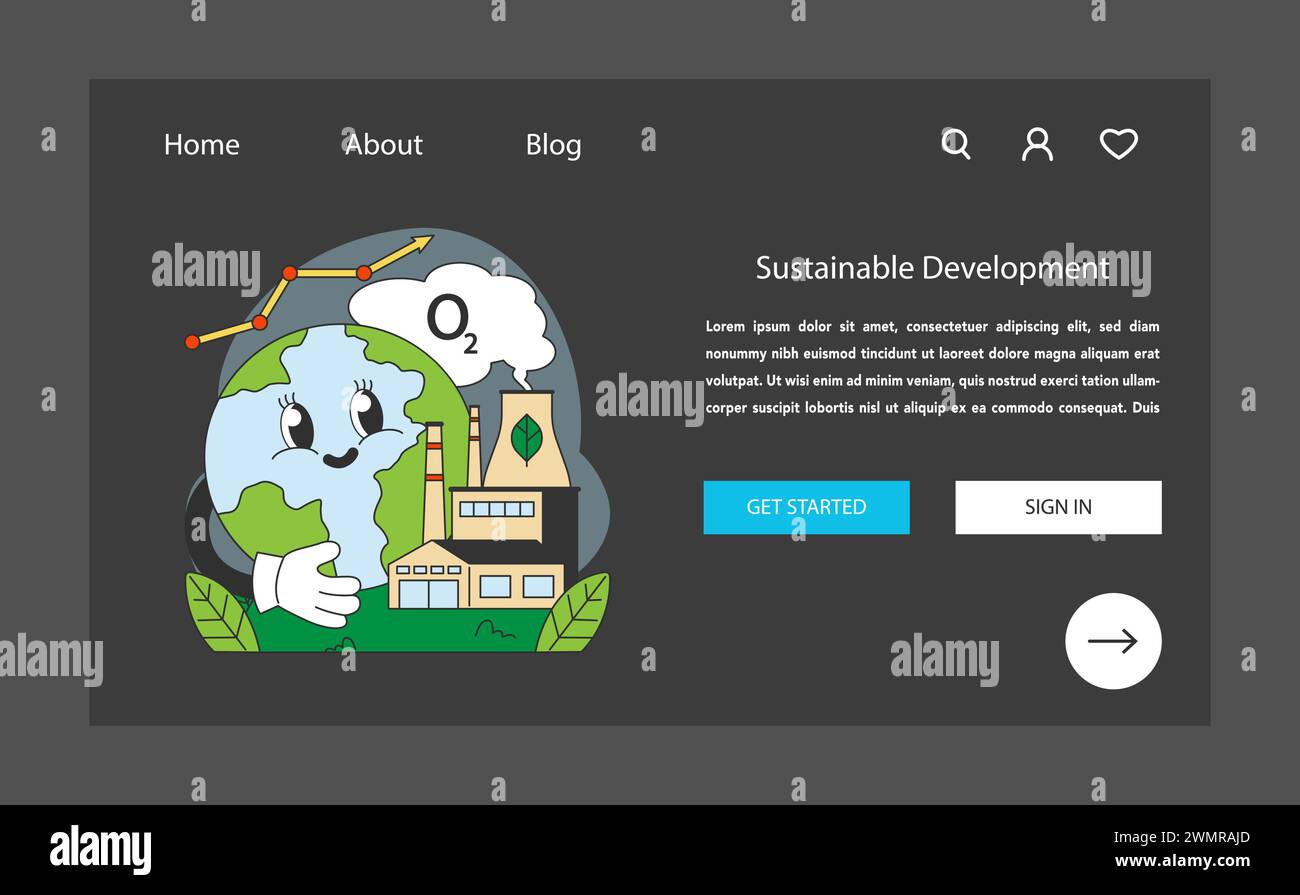 Sustainable Development concept. Integrates environmental health and ...