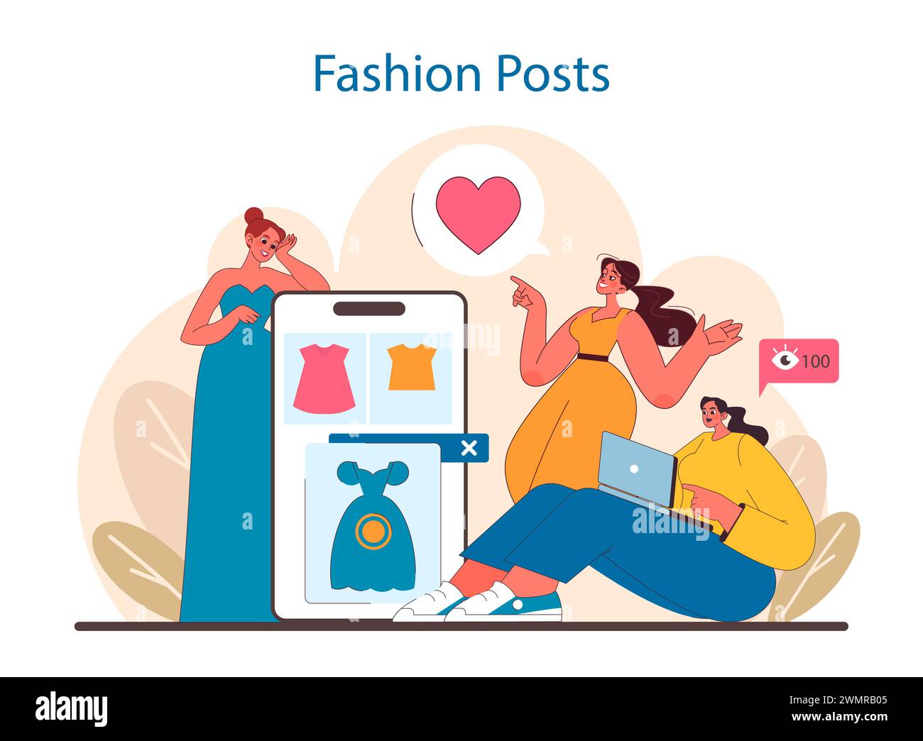 Fashion Posts theme. Trendsetters influencing style through social ...