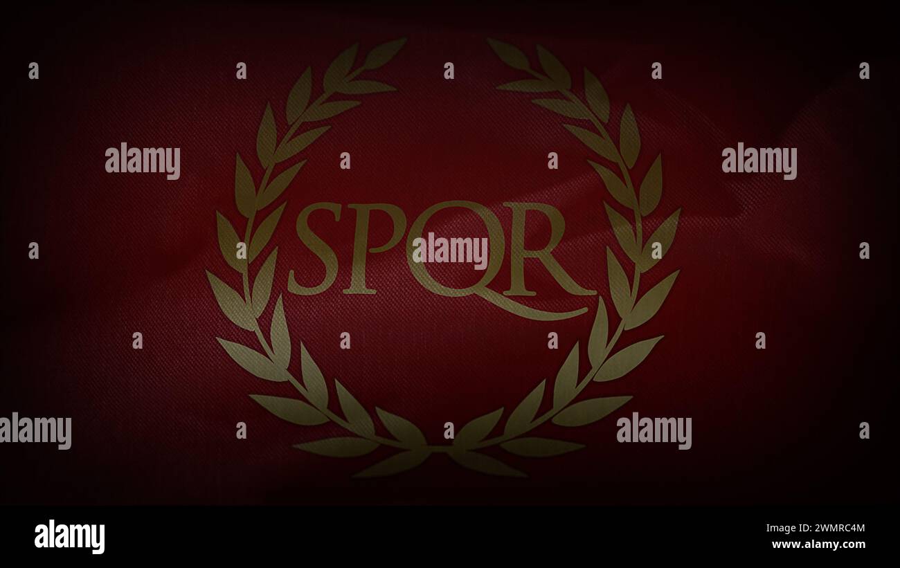 Spqr roman hi-res stock photography and images - Alamy